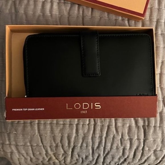 Lodis | Bags | Lodis Audrey Deluxe Checkbook Clutch Wallet | Poshmark